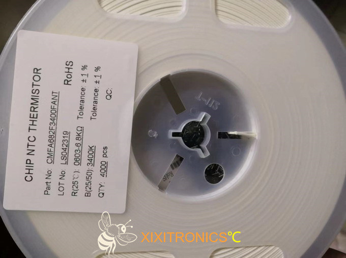 Chip Style NTC Thermistor SMD 0603 6.8K 3400K Smd Ntc Thermistor