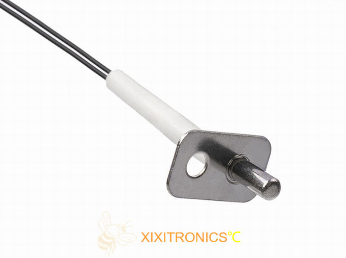 Microwave Oven Flanged Temperature Sensors 98.63K , 100K Temperature ...