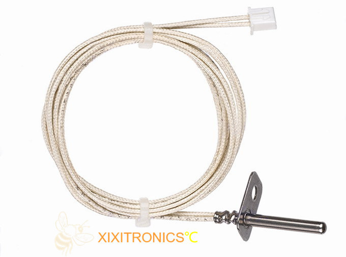 Glass Fiber Mica Platinum RTD Temperature Sensors For Steam Oven and Grill