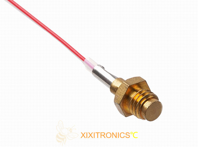 RoHS Precision NTC Threaded Temperature Sensor PT100 for Industrial ...
