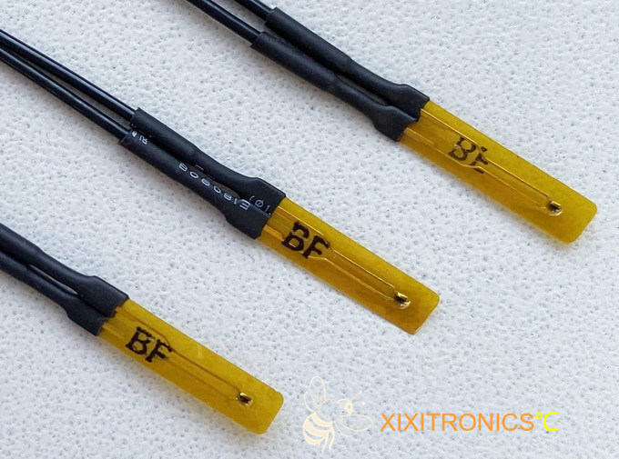 Fast Response NTC Thin Film Thermistor Sensor For Battery Pack 10K 3435 ...