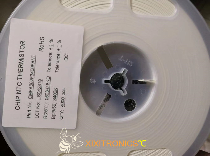 Chip Style NTC Thermistor SMD 0603 6.8K 3400K Smd Ntc Thermistor
